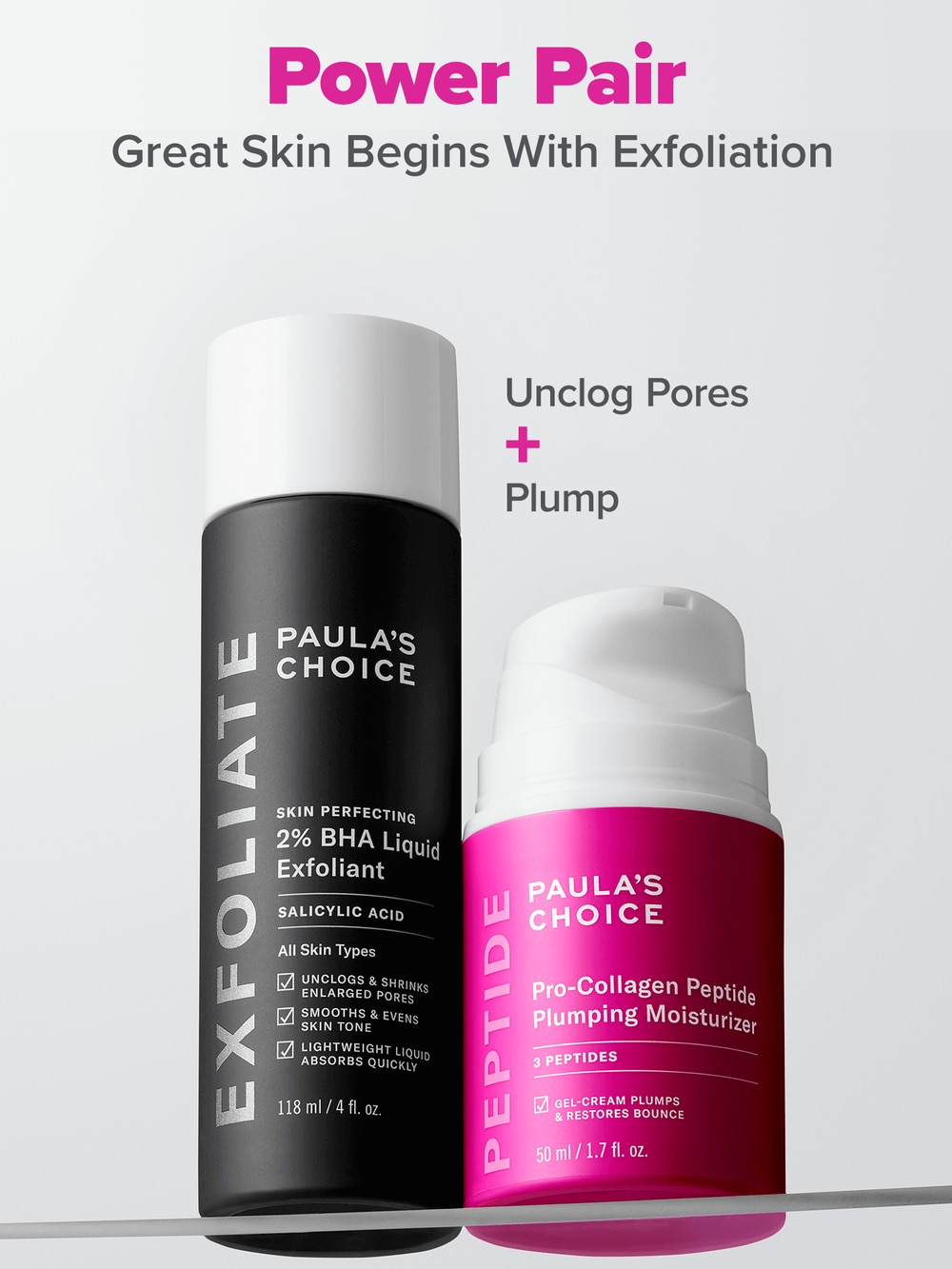 Pro-Collagen Peptide Moisturizer | Plumping Gel-Cream | Paula's Choice
