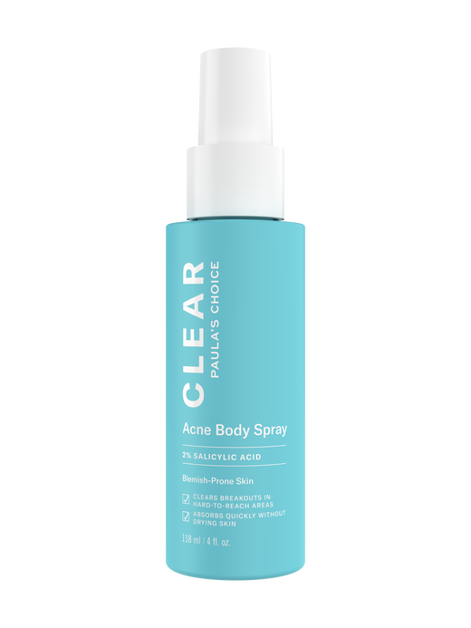 CLEAR Acne Body Spray For Body Breakouts | Paula's Choice