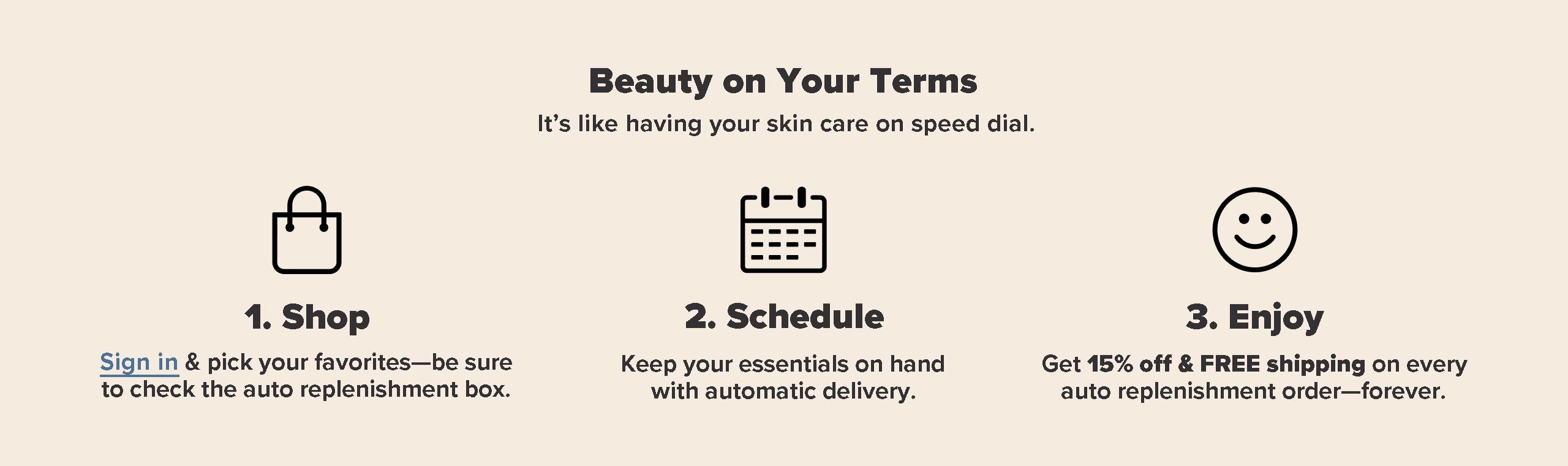 Auto Replenishment | Paula's Choice